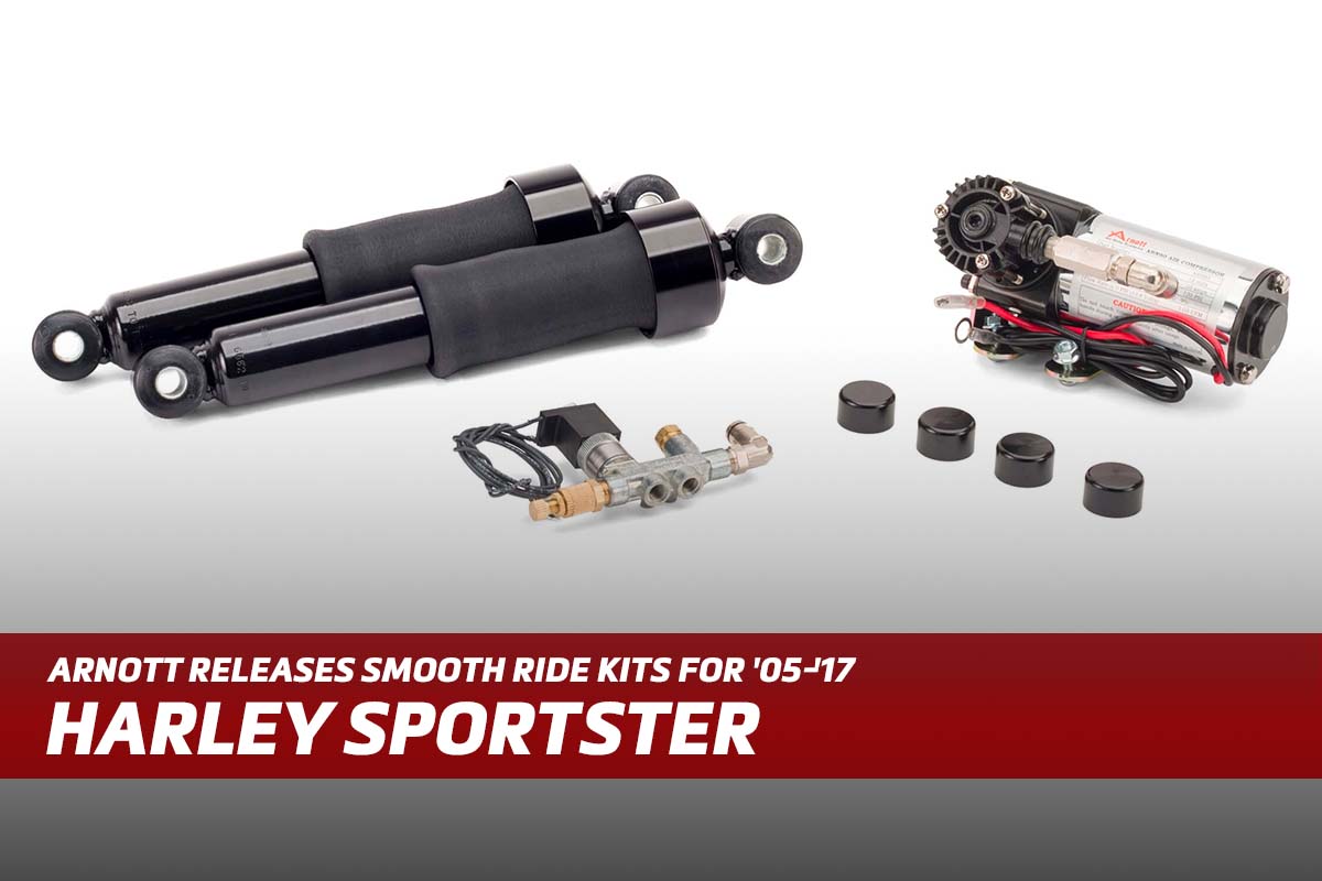 Introducing Smooth Ride Kits For '05-'17 Harley-Davidson® Sportster ...