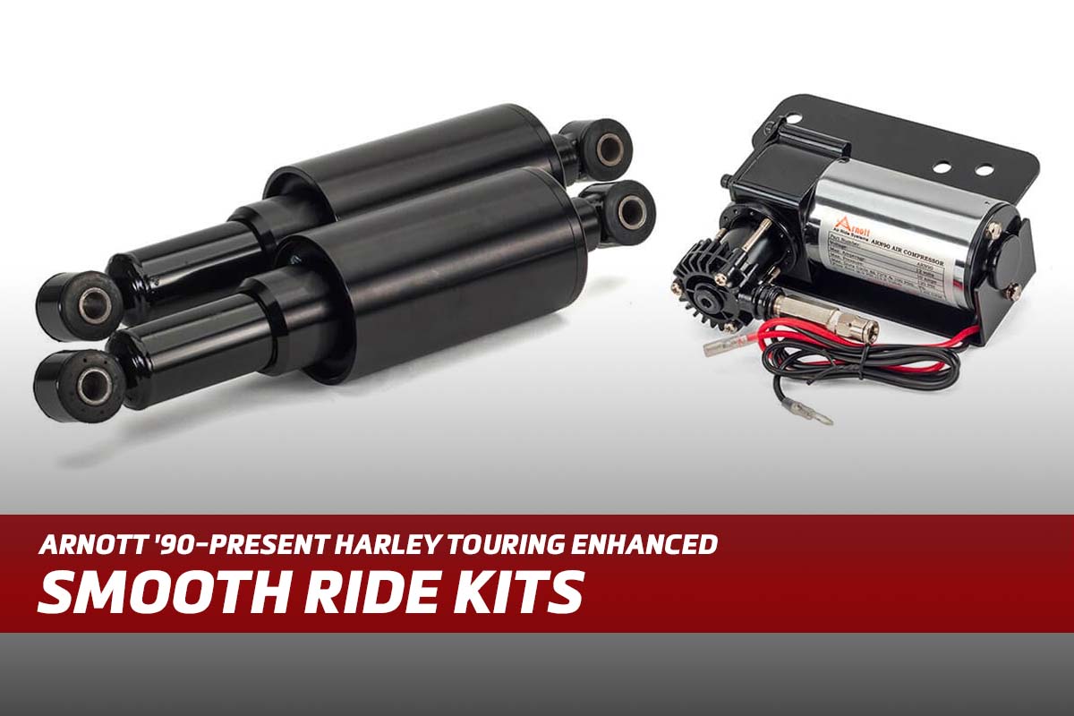 Arnott® Introduces Enhanced Smooth Ride Kits for 90-Present Harley-Dav ...